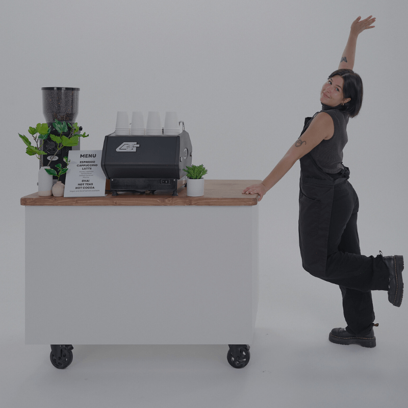 Custom Branded Coffee Carts for Events in Austin TX | Creature Coffee Co